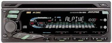 Alpine CDA-D855 CD Player at Onlinecarstereo.com