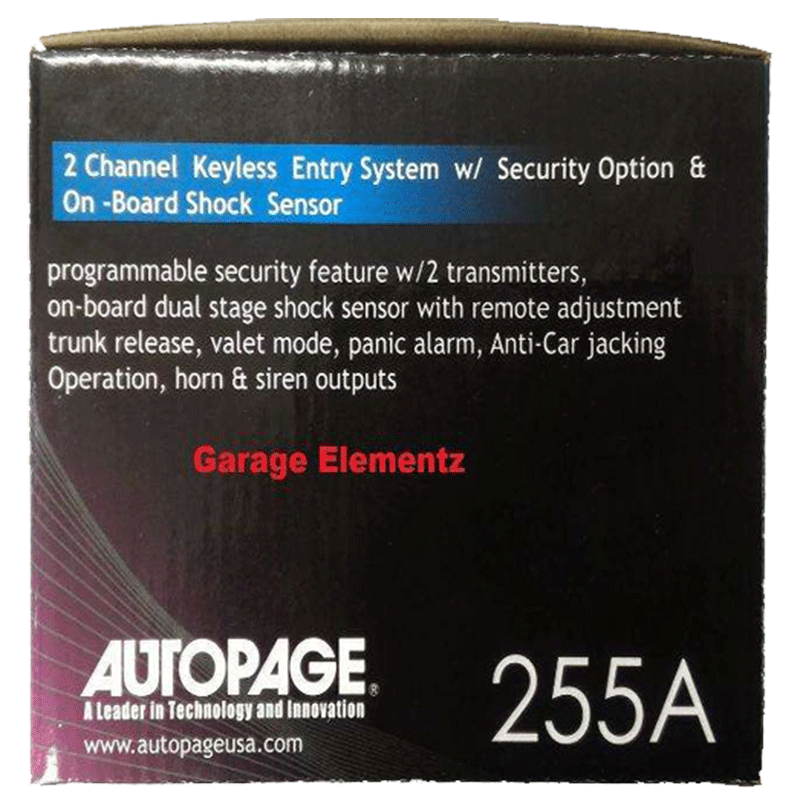 AutoPage 255A at Onlinecarstereo.com