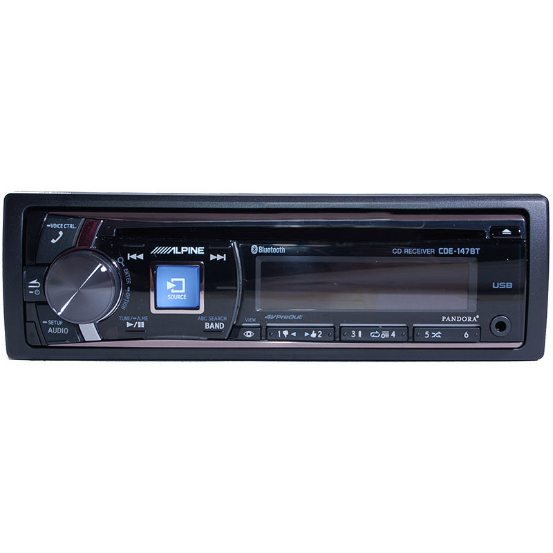 Alpine CDE-147BT at Onlinecarstereo.com