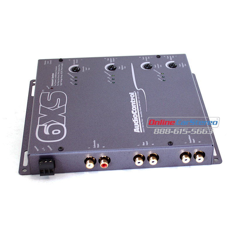 AudioControl 6XS-GRAY at Onlinecarstereo.com