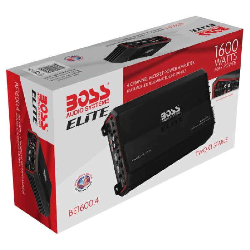 Boss Elite BE1600.4 at Onlinecarstereo.com