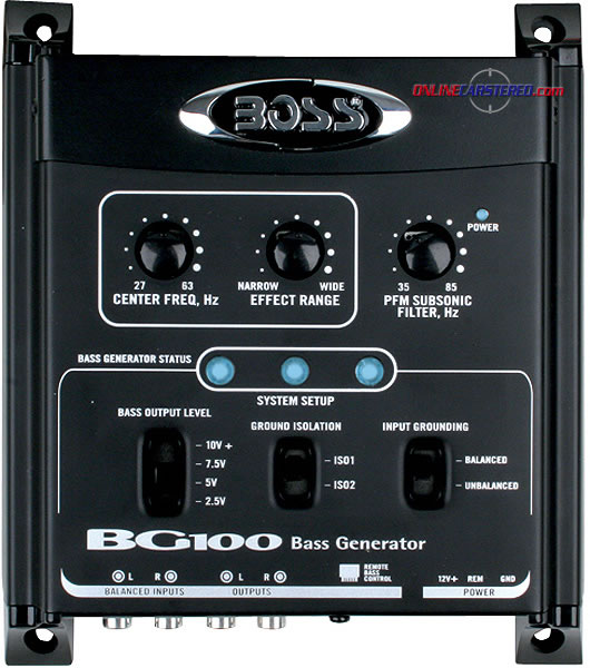 Boss Audio BG100 at Onlinecarstereo.com