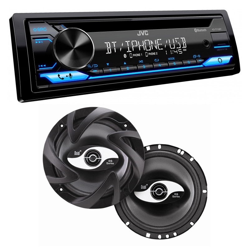 JVC KD-T710BT-Bundle at Onlinecarstereo.com