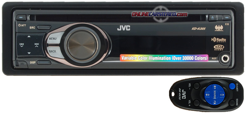 JVC KD-A305 at Onlinecarstereo.com