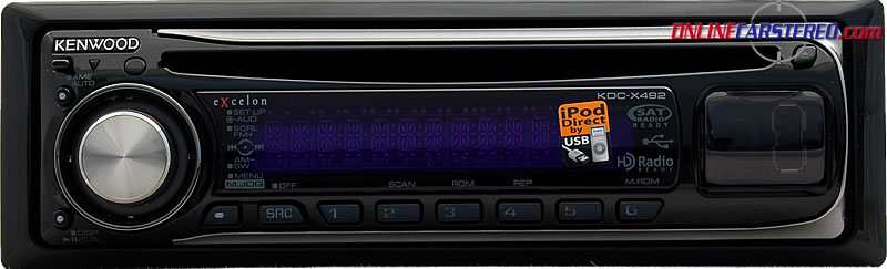 Kenwood Excelon KDC-X492 at Onlinecarstereo.com