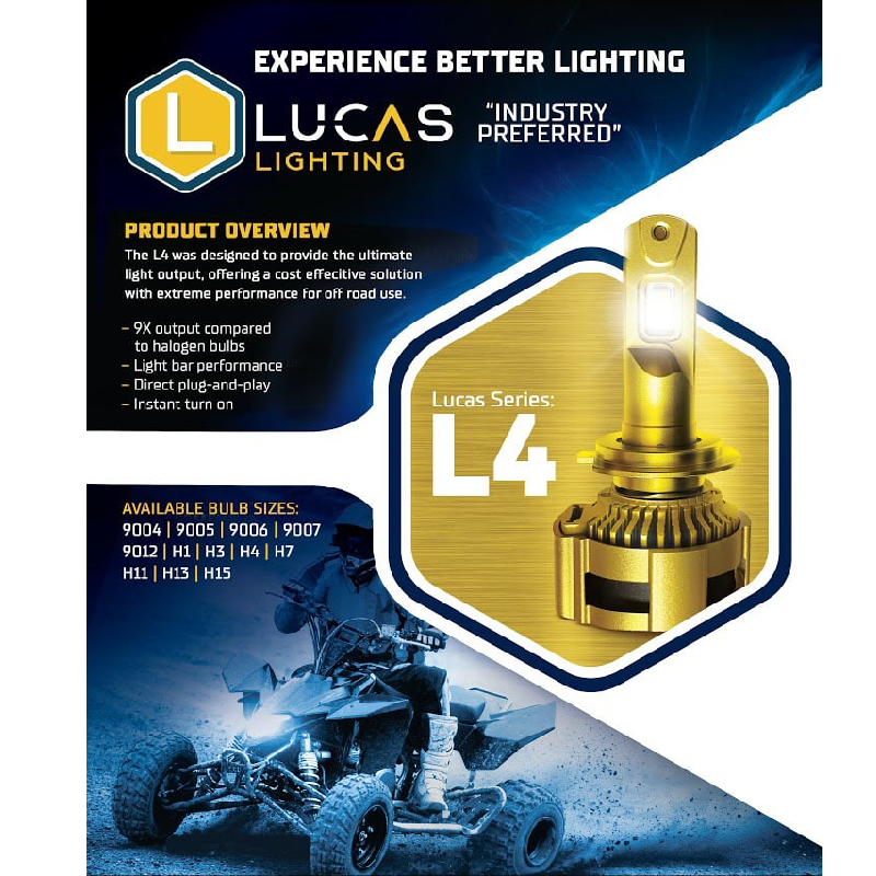 Lucas Lighting L4-H7 at Onlinecarstereo.com
