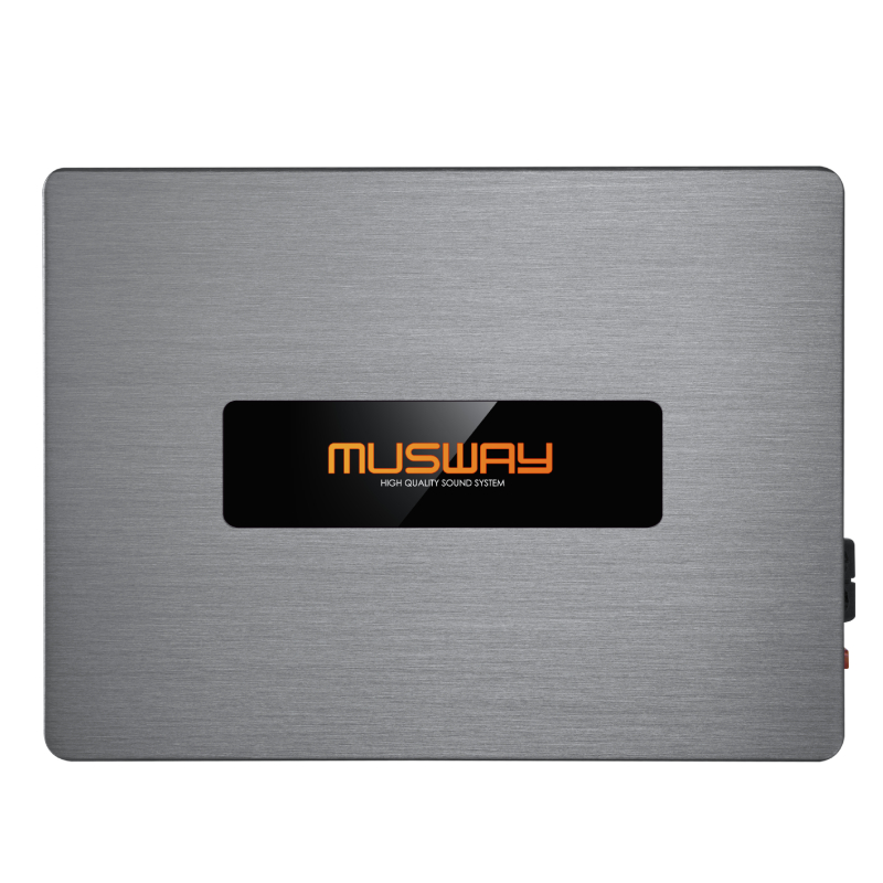 Musway M4+ 135W x 4 RMS @2 Ohms Class-D Amplifier with DSP