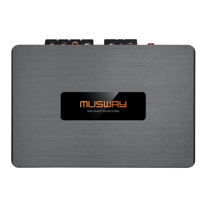 Musway TWO.100 MX Series 2-Channel Amplifier | Powerful 185Wx2 @ 2 Ohms | Bridged 370Wx1 @ 4 Ohms