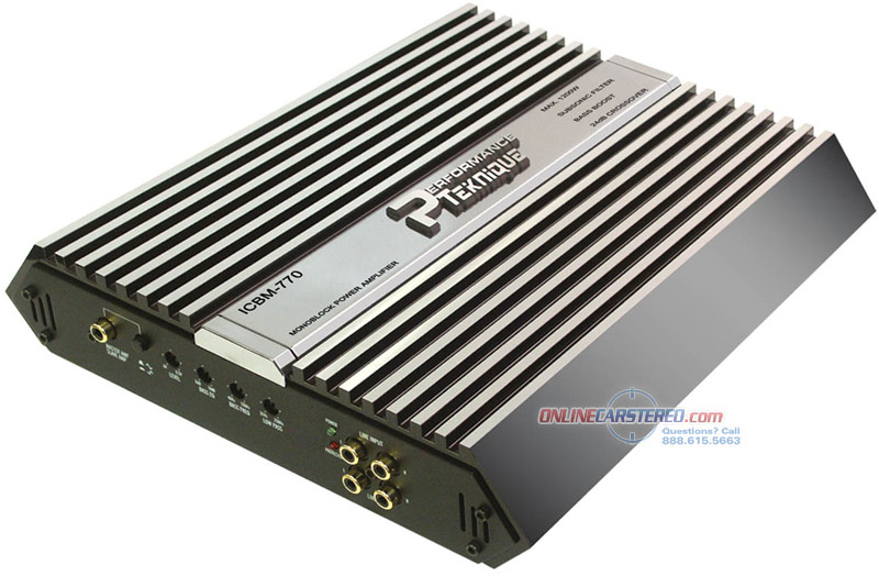 Performance Teknique ICBM-770 at Onlinecarstereo.com