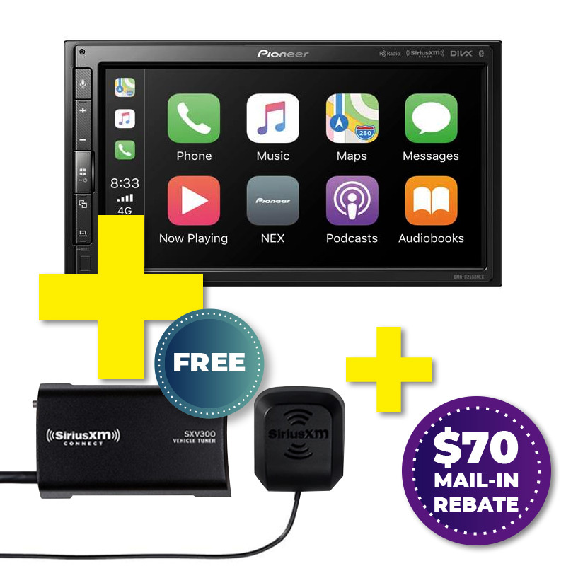 Pioneer DMH-C5500NEX at Onlinecarstereo.com