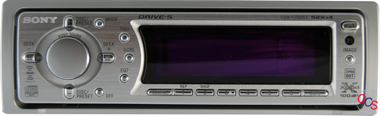 Sony CDX-F7005X at Onlinecarstereo.com