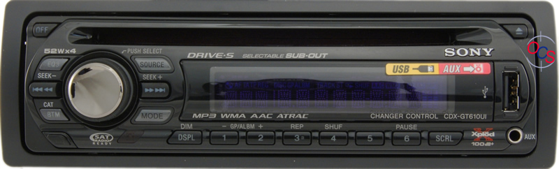 Sony CDX-GT610UI at Onlinecarstereo.com