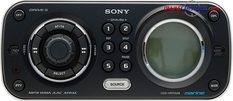 Sony CDX-HR70MS at Onlinecarstereo.com