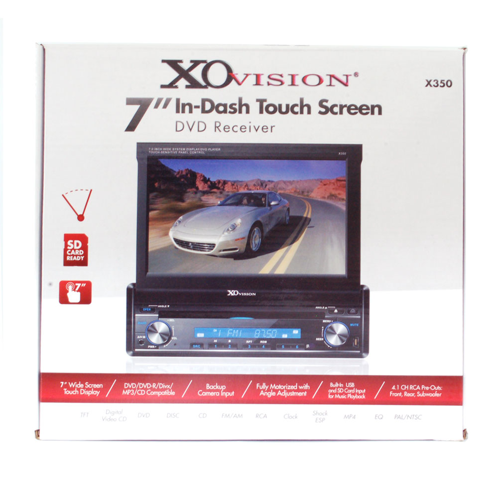 XO Vision X350 at Onlinecarstereo.com