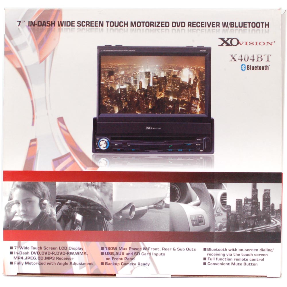 XO Vision X404BT at Onlinecarstereo.com