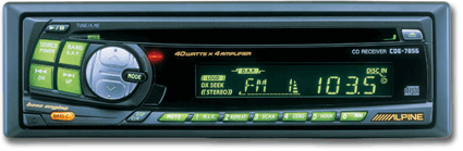 Alpine CDE-7856 at Onlinecarstereo.com