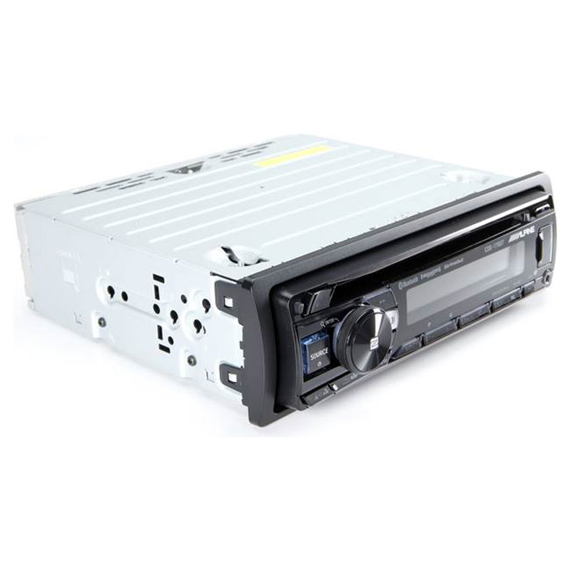 Alpine CDE-175BT Single DIN Bluetooth In-Dash with Bluetooth and Front ...