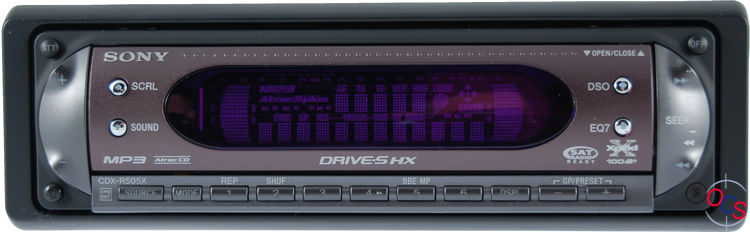 Sony CDX-R505X at Onlinecarstereo.com
