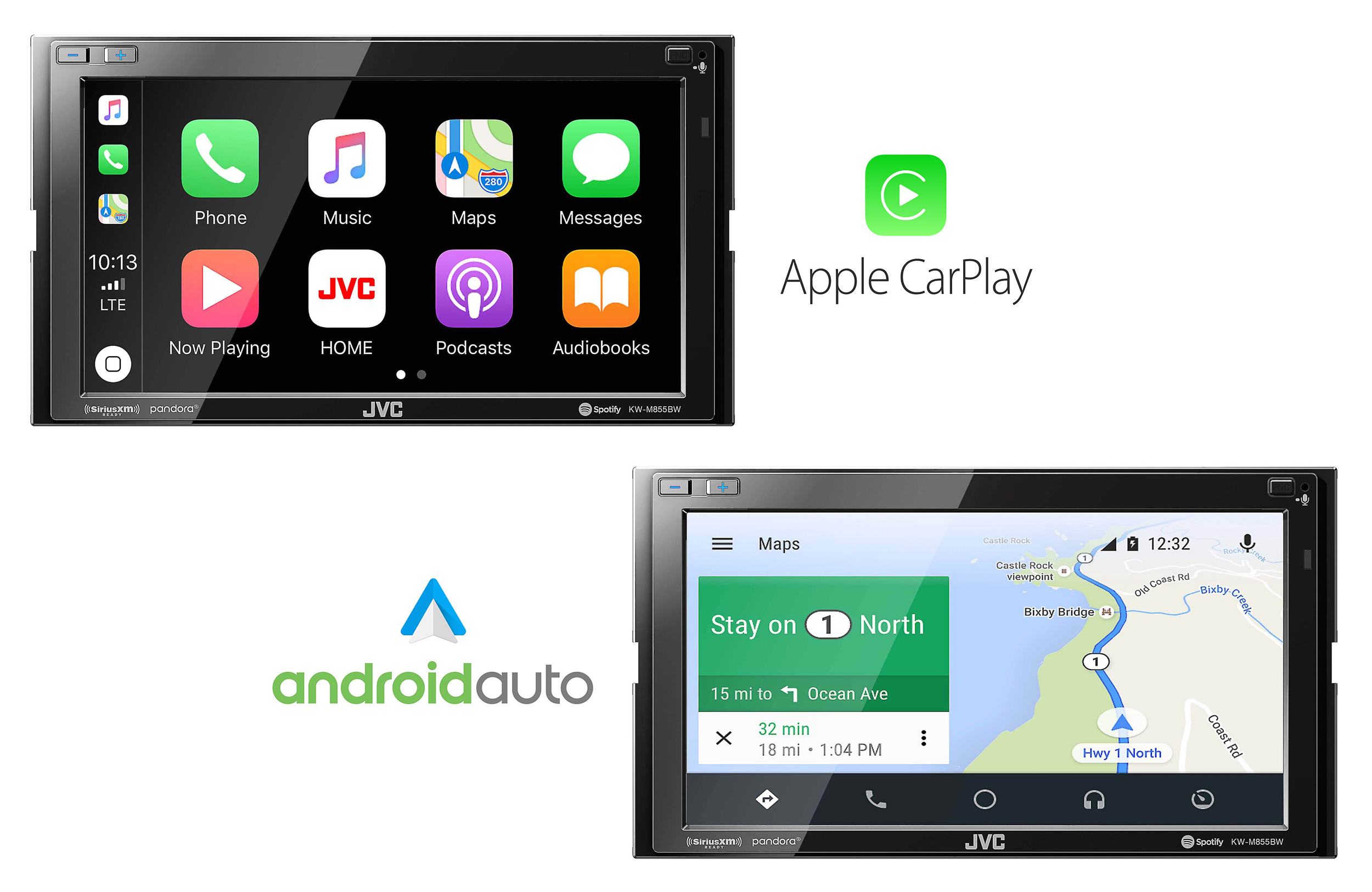 JVC KW-M855BW at Onlinecarstereo.com